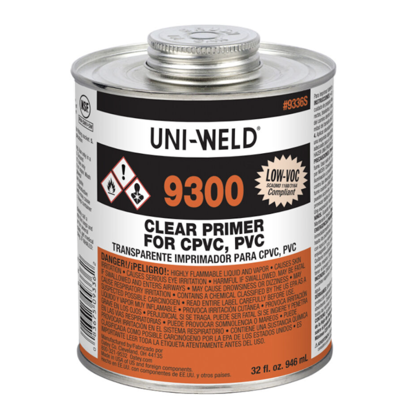 PVC UW 9300 PRIMER CLEAR